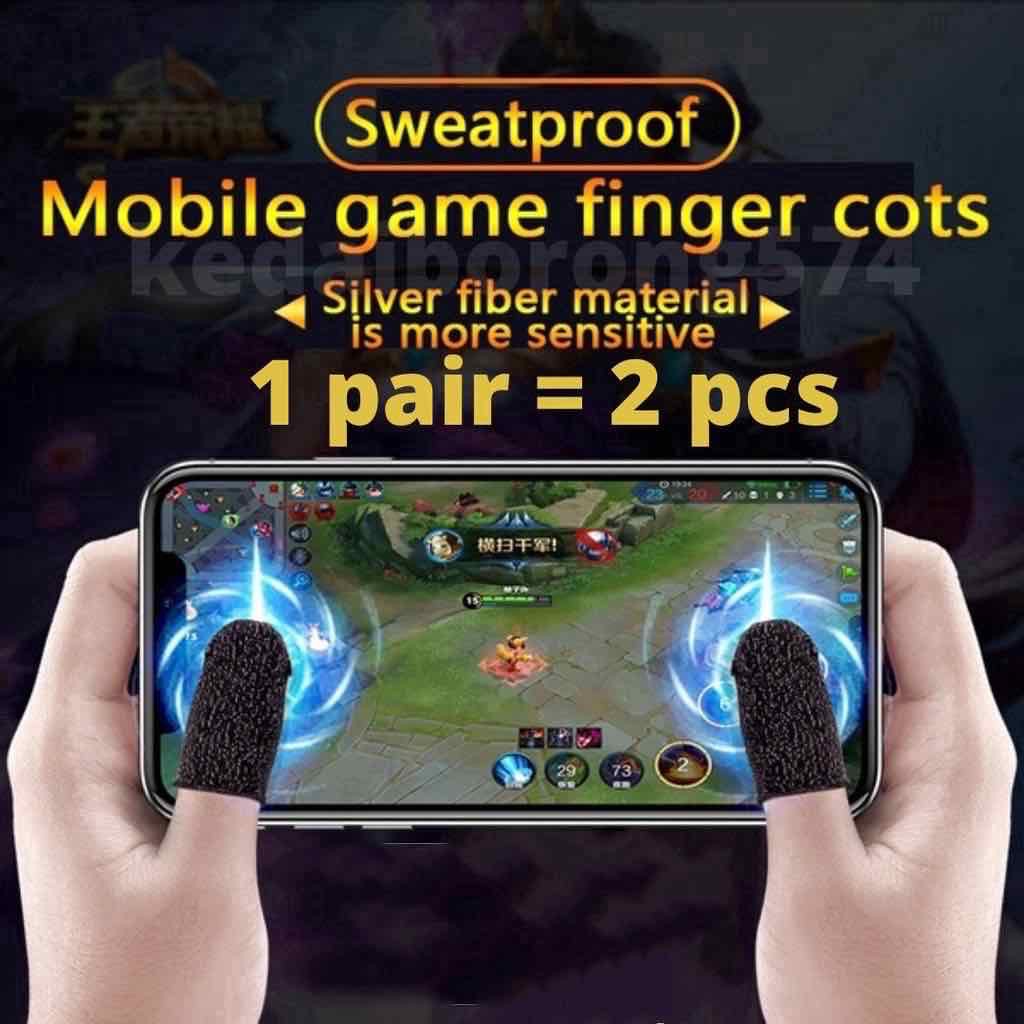 Game Finger Anti-Sweat Thumb Cover Professional Touch Screen Finger ... Game Finger Anti-Sweat Thumb Cover Professional Touch Screen Finger ...