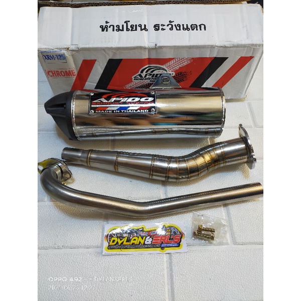 APIDO PIPE XRM 125 CARB/FI /RS125 (THAILAND) ORIGINAL | Shopee Philippines
