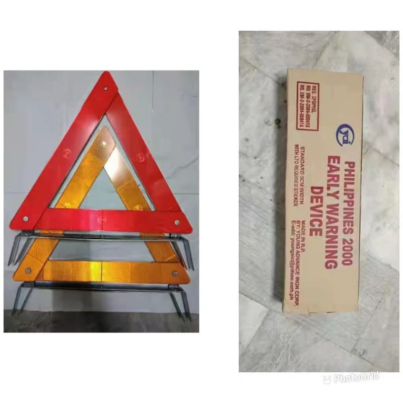 Early Warning Device Philippines 2000 (standard 5cm with LTO required ...