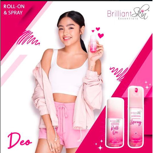 100% AUTHENTIC Brilliant Spray new packaging | Shopee Philippines