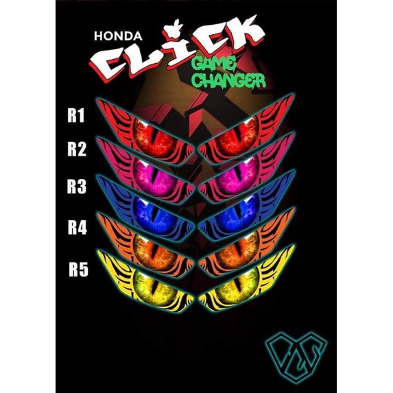 Honda Click v1/Winker eye/3m adhesive | Shopee Philippines