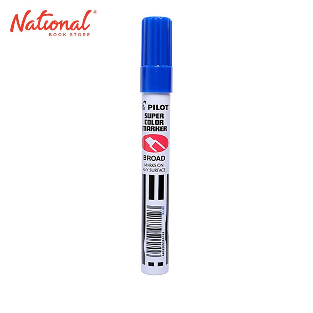Pilot Permanent Marker Scb Blue Broad | Shopee Philippines