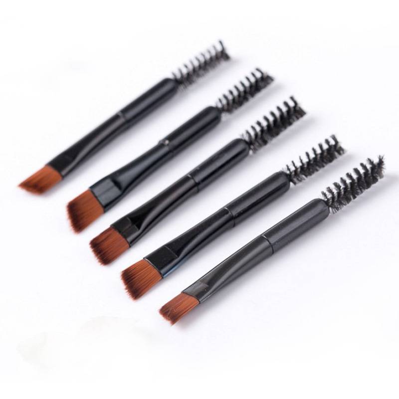 Duo Eyebrow Brush by Sohappybuy Angled Eye Brow Brush and Spoolie Brush ... Duo Eyebrow Brush by Sohappybuy Angled Eye Brow Brush and Spoolie Brush ...