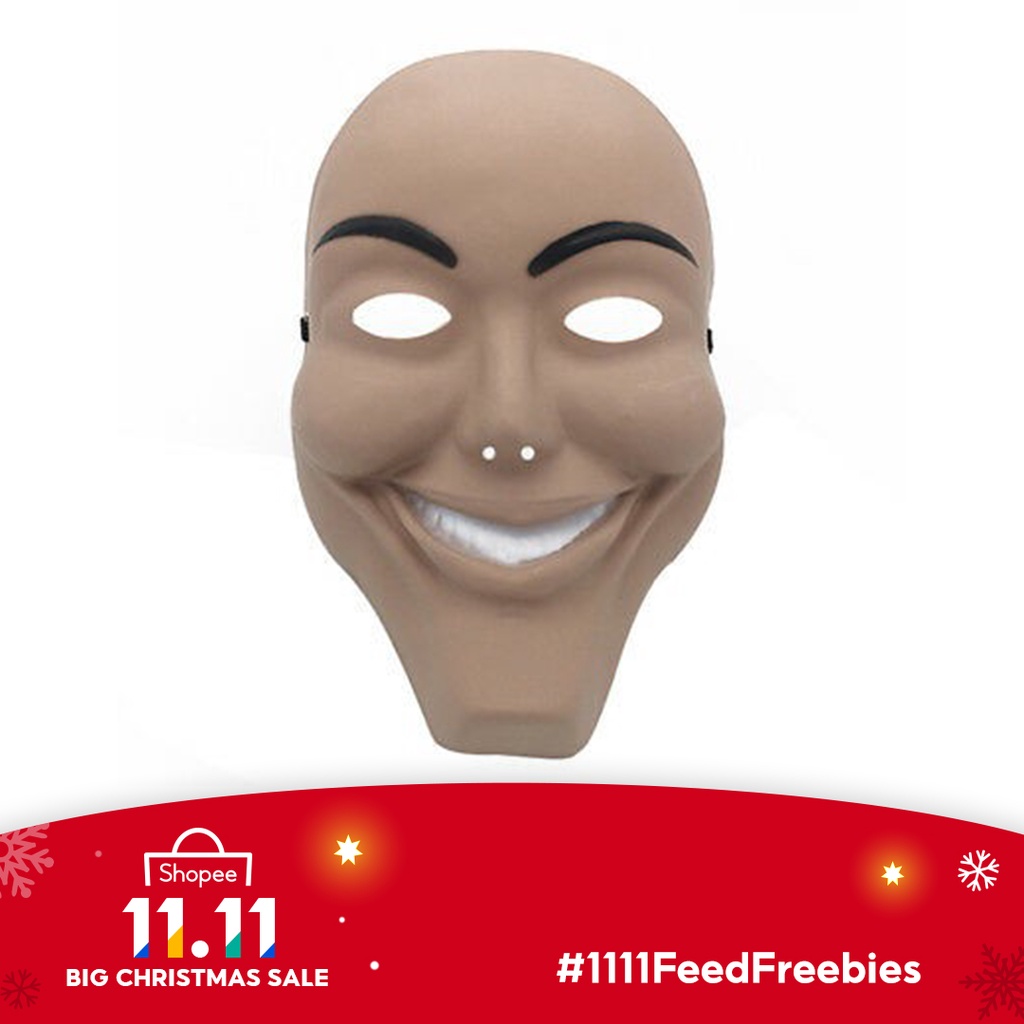 Smile Face The Purge Mask Anarchy Movie prop Halloween masquerade ...