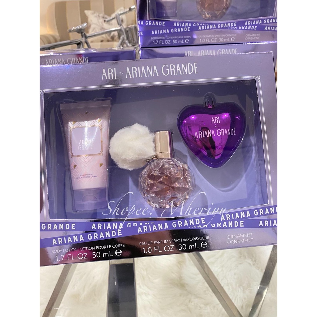 Ariana Grande Ari Gift Set. 3 PIECE | Shopee Philippines