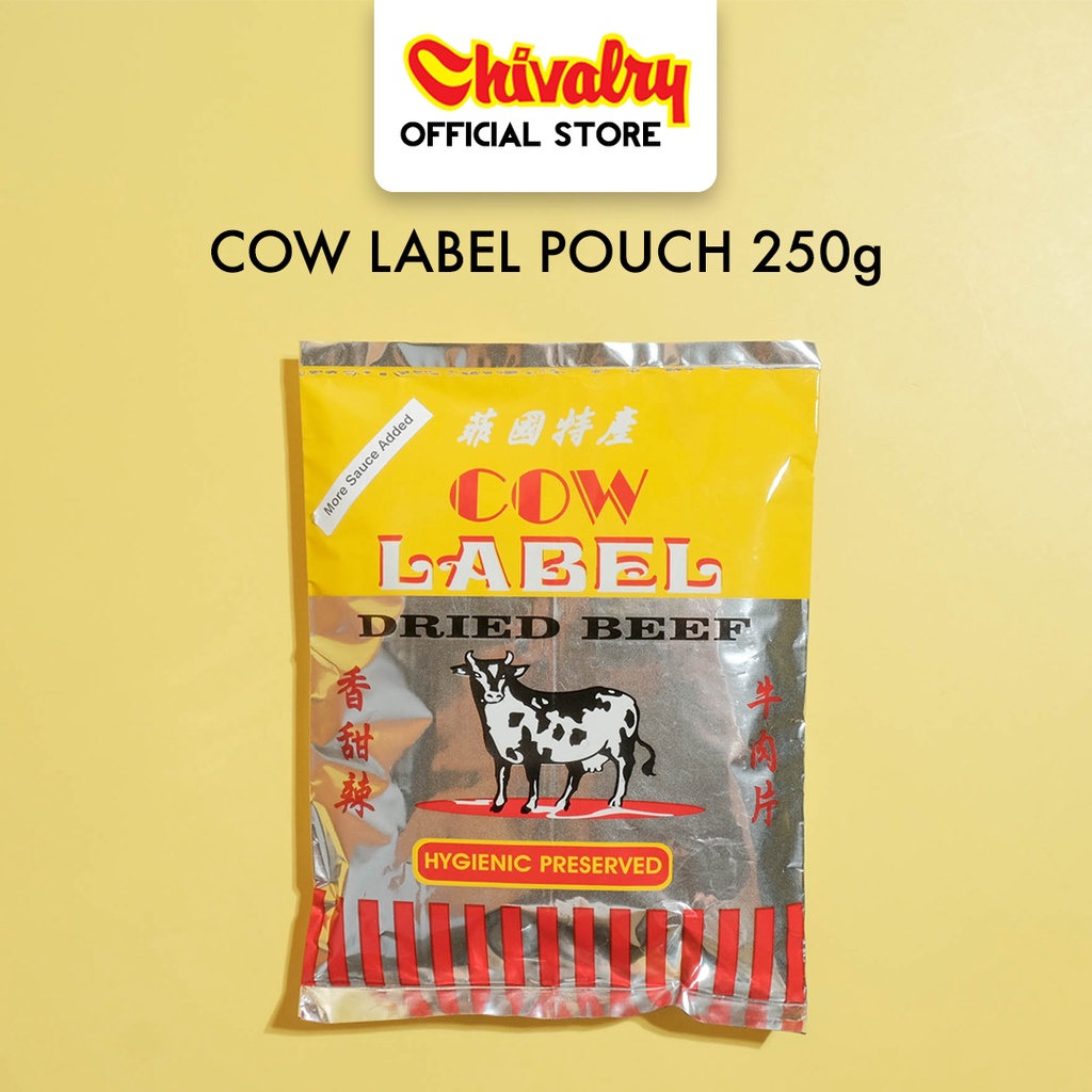 Cow Label Preserved Beef Pouch 250g | Shopee Philippines
