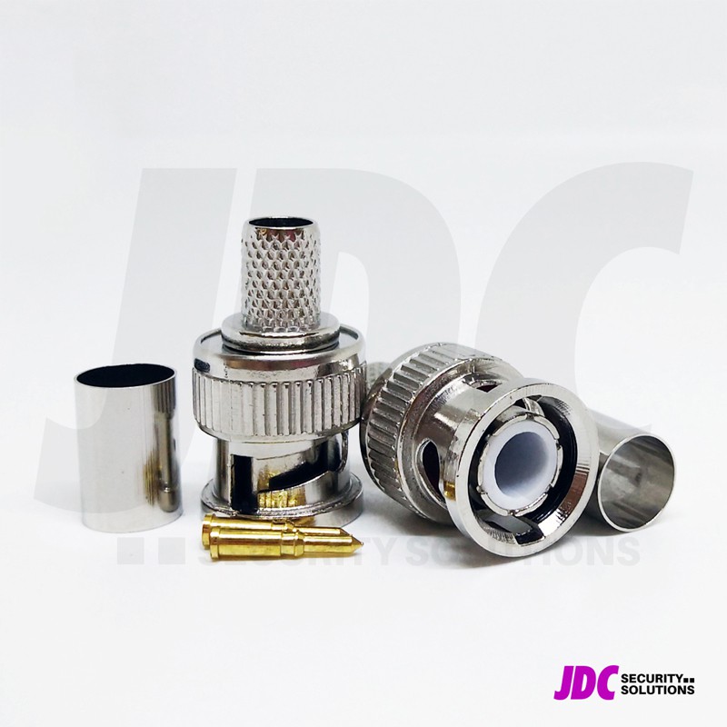 BNC Connector Crimp Type (Sold by Pairs) | Shopee Philippines