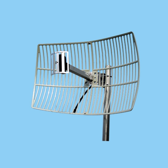 2300 ~ 2700MHz 21dBi Wideband Outdoor Directional Point To Point Grid ...