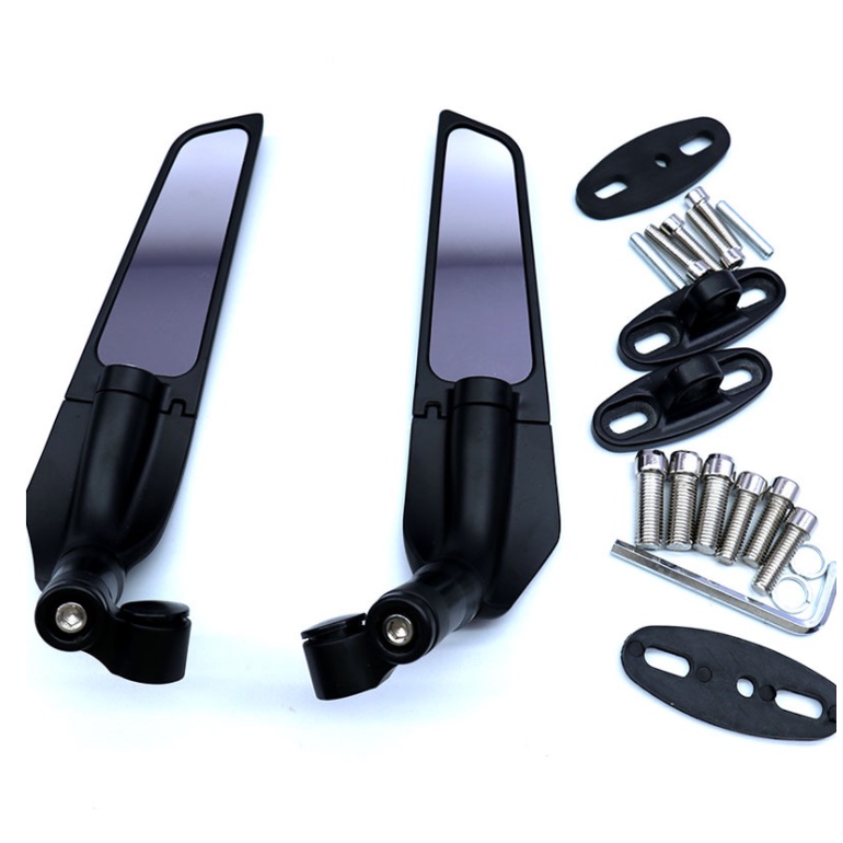 Handle Bar & Front 2 in 1 Winglet Universal Side Mirror RS200 Z200S/X ...