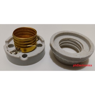 Ceramic receptacle E27 bulb receptacle bukilya 2inch bulb socket heater ...