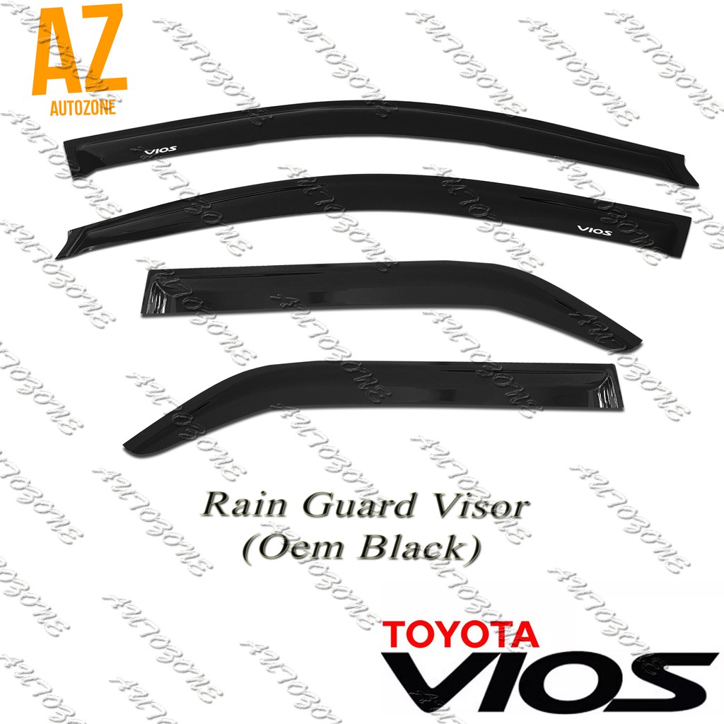 Toyota Vios Robin 2003-2007 / Toyota Vios 2003-2007 Robin Rain Guard ...