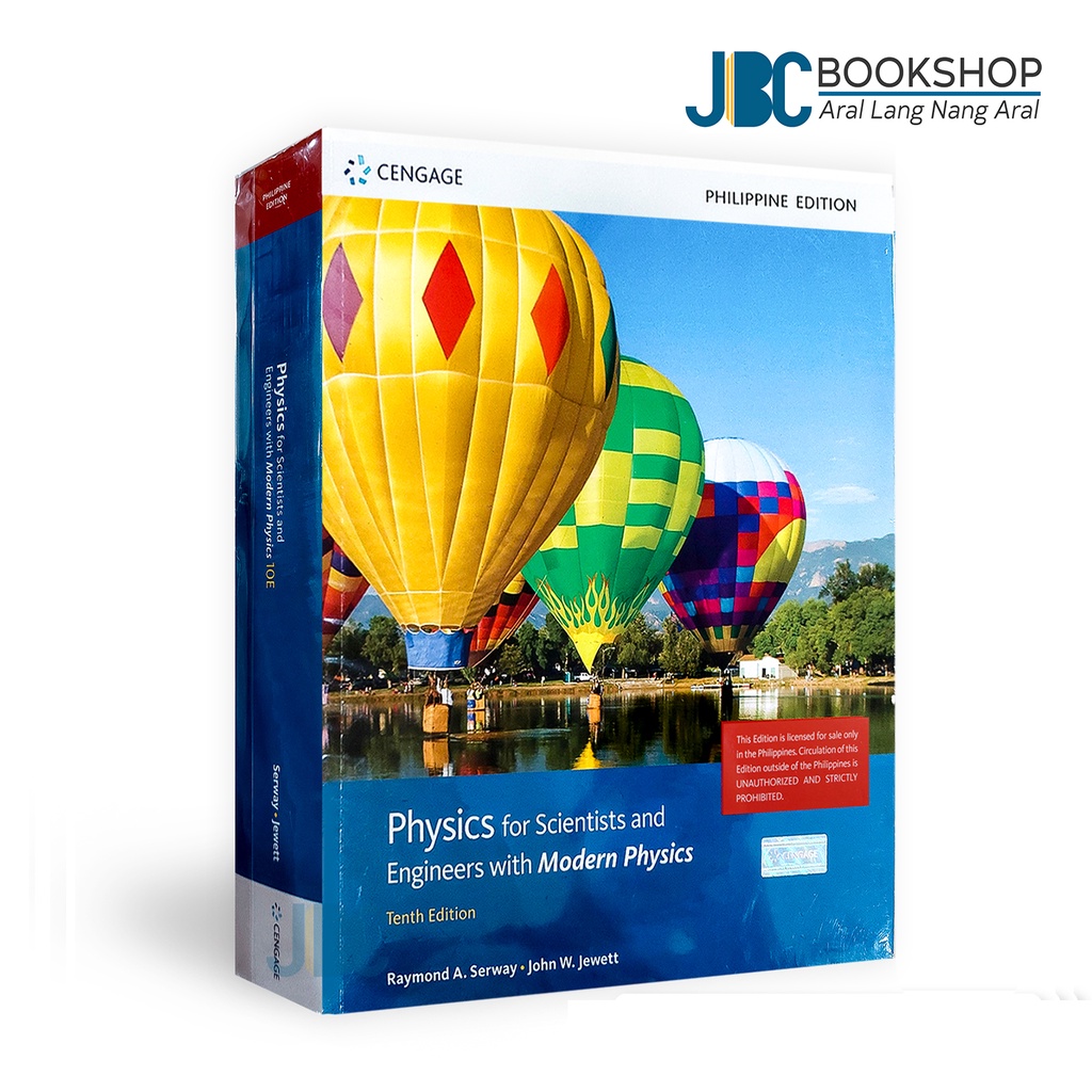 Physics for Scientists and Engineers with Modern Physics 10th by Serway & Jewett | Shopee ...