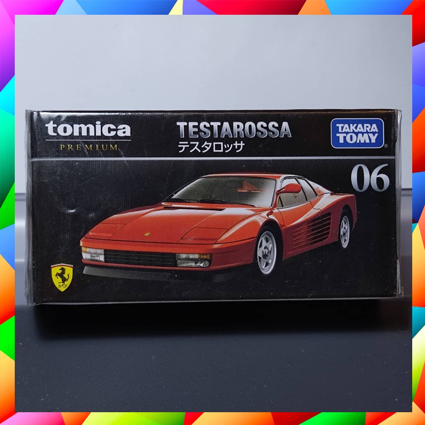 TOMICA PREMIUM 06 - FERRARI TESTAROSSA | Shopee Philippines