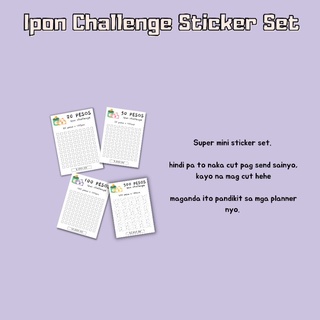 IPON CHALLENGE BOOKLET / PAD / STICKER / ID CARD | Shopee Philippines