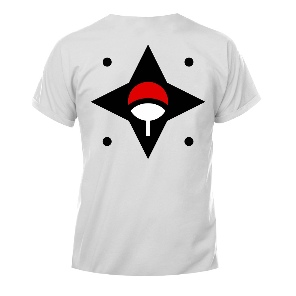 Uchiha Clan Logo Black T Shirt Ubicaciondepersonascdmxgobmx