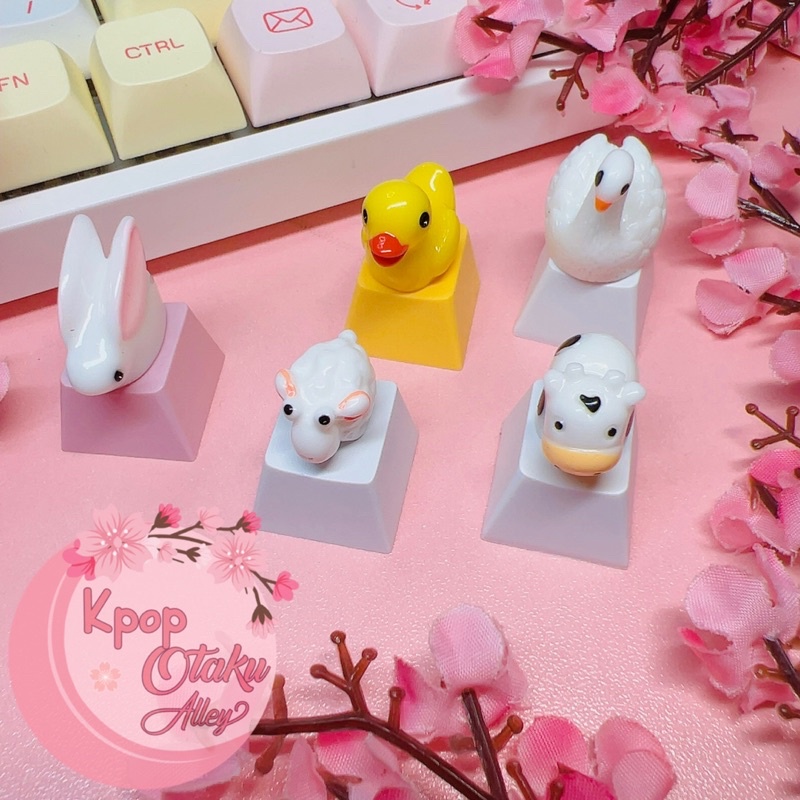 Mini Animal Collection Artisan Keycaps | Kpop Otaku Alley Keycaps ...