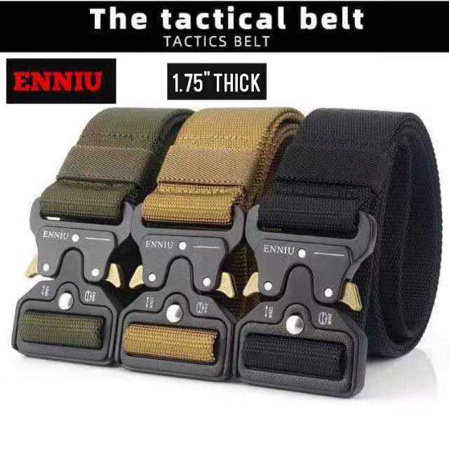 New tactical belt men's adjustable heavy military tactical belt ...