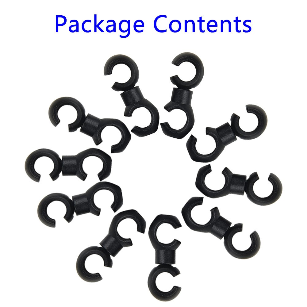 S Shaped Clips Cross Tool 10PCS Bike Tidy Hook Clips Clip S Shaped Hot ...