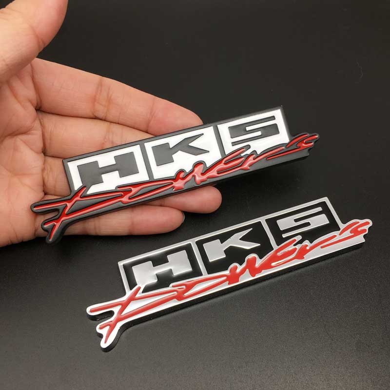 Car Styling Metal 3D Hks power Stereo Modified Logo Body Badge Car ...