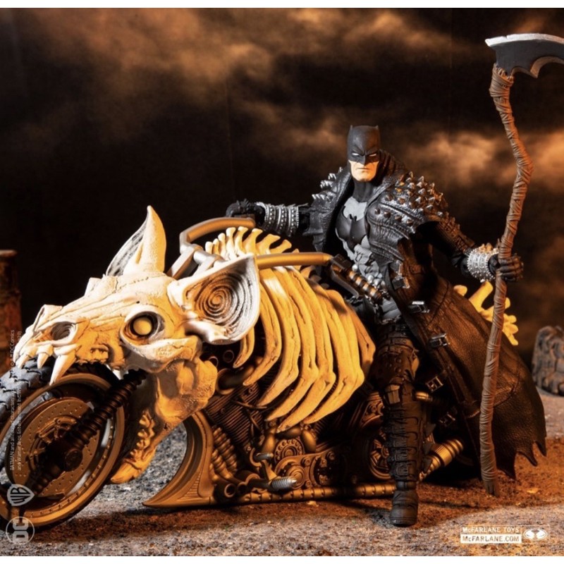 McFarlane Toys DC Multiverse Death Metal Batcycle | Shopee Philippines
