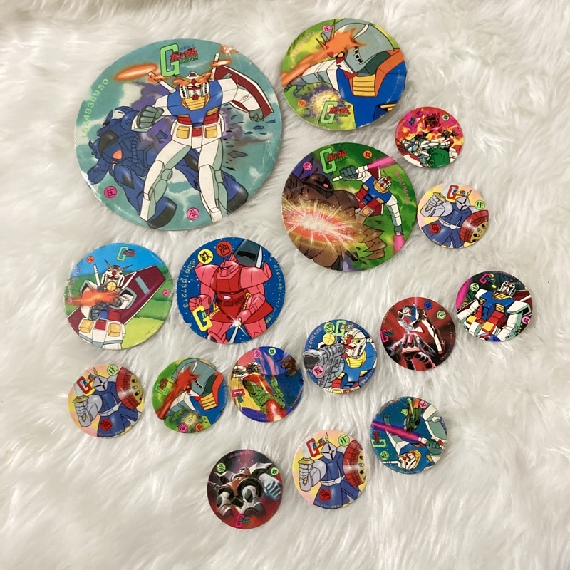 GUNDAM Vintage Pogs (Japan) | Shopee Philippines