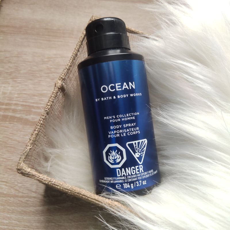ORIGINAL Ocean, Freshwater Body Spray for Men by Bath & Body Works ...