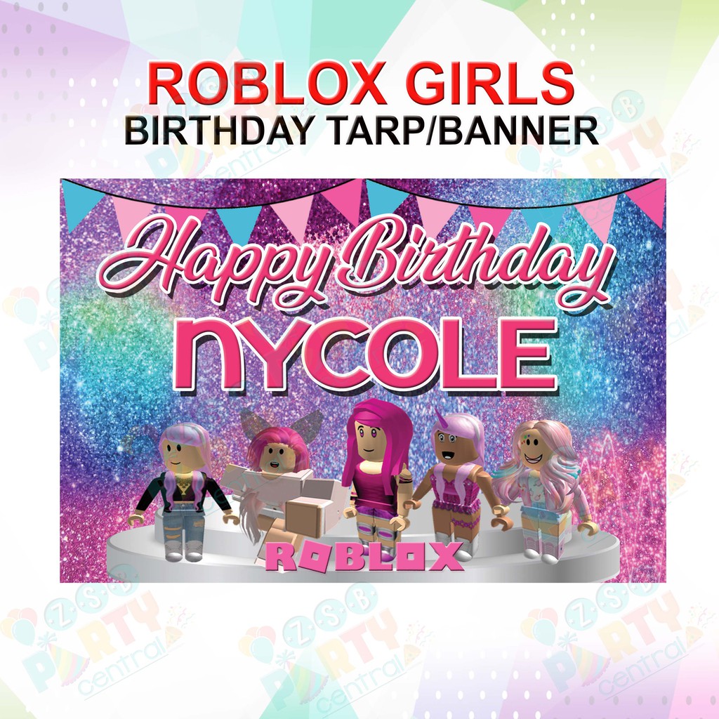 ROBLOX GIRLS BANNER / TARPAULIN | Shopee Philippines