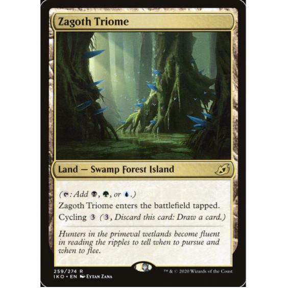 Magic the Gathering | Zagoth Triome | Shopee Philippines