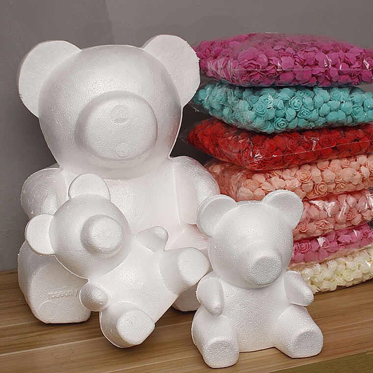 Styrofoam Bear Model for Rose crafts | Shopee Philippines