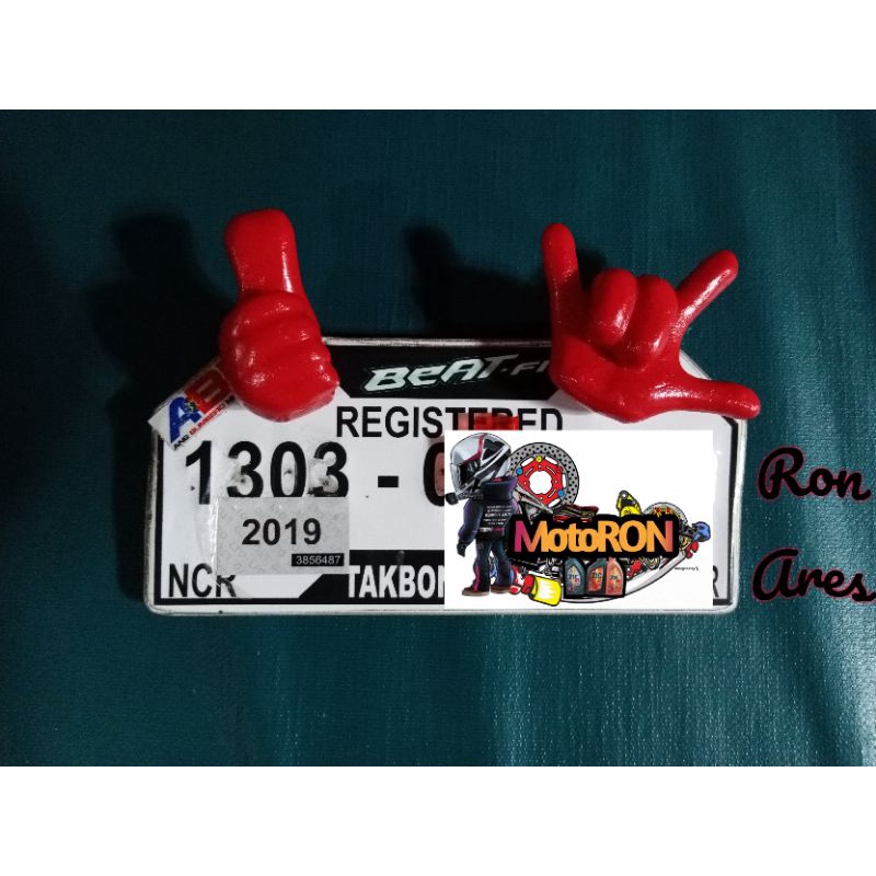 Plate Bolts, Dirty Finger, Thumbs Up, DU30, Triskelion | Shopee Philippines