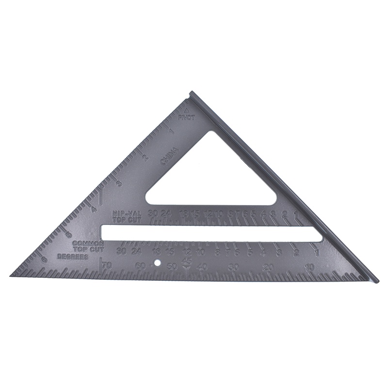 7inch/12inch Aluminum Triangle Ruler Carpenter Square Speed Square ...