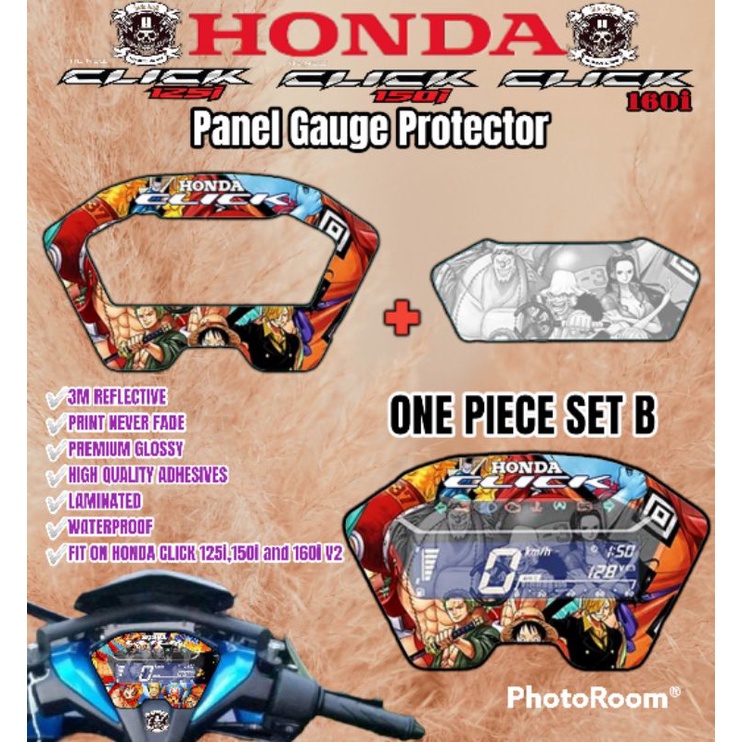 Honda Cilck 125i,150i and 160i Panel Protector Set / Honda Click Panel ...