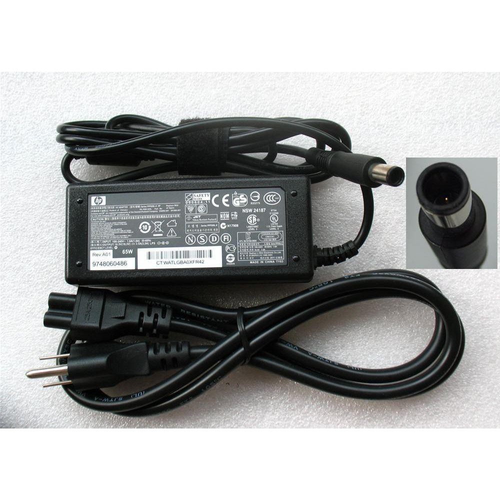 Charger For HP 18.5V 3.5A 7.4*5.0MM Compaq Presario CQ40 AC Adapter ...
