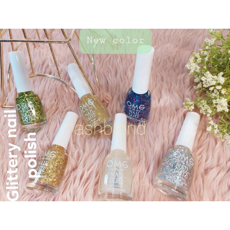 OMGCutics cutix Colorless glitters matte quickdry piano discoball nail ...