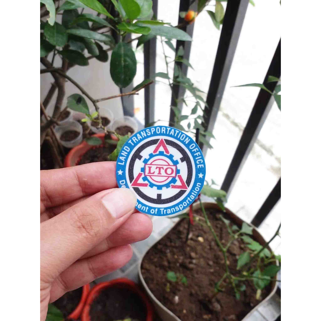 Waterproof Stickers ( LTO) | Shopee Philippines