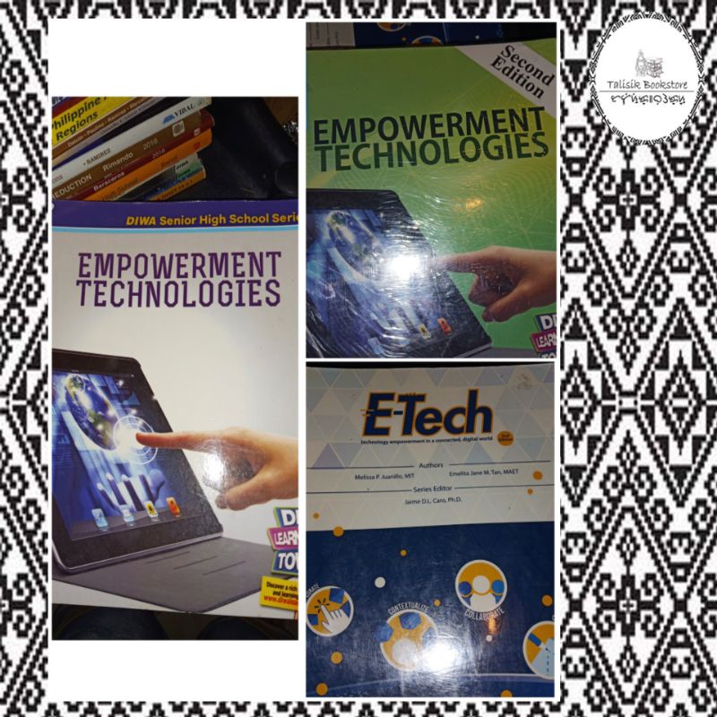Original Empowerment Technologies Books Senior High/SHS humss, stem ...