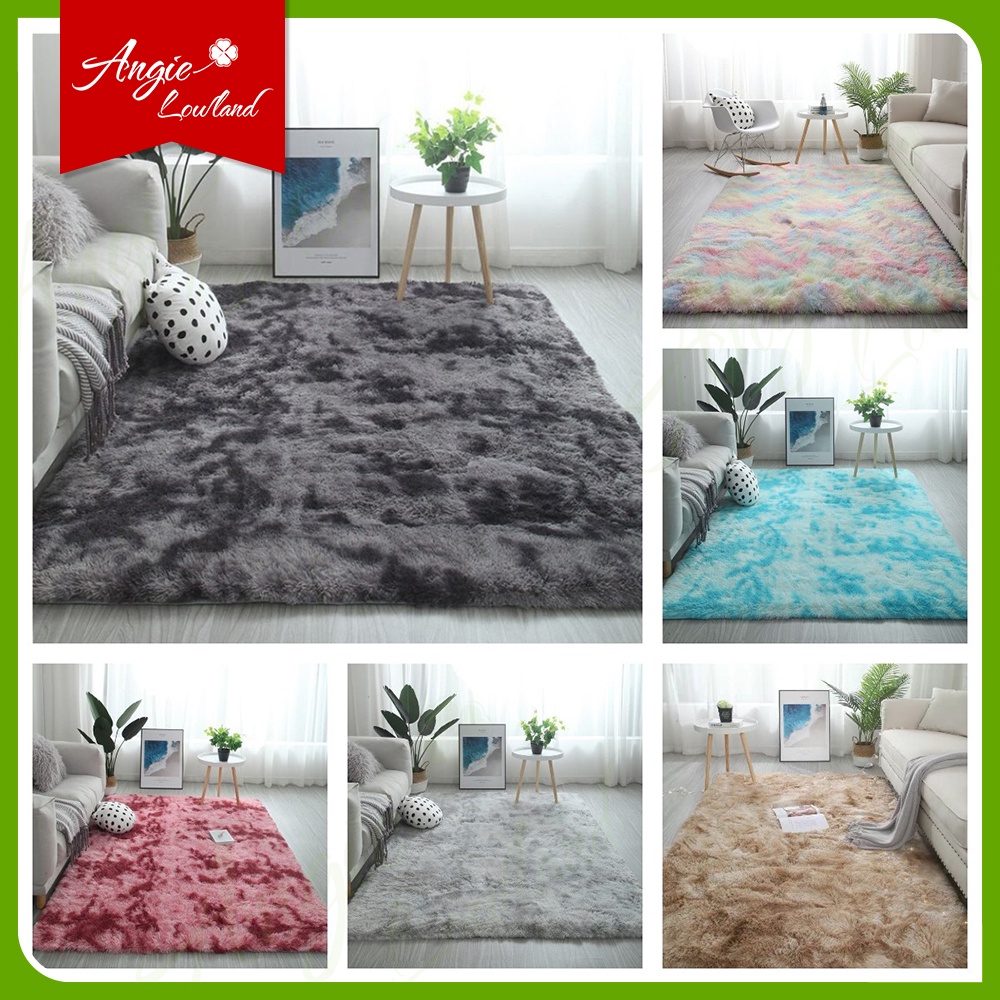 Angie Lowland Home Living Fluffy Rugs 150x180cm Shaggy Dining Room ...