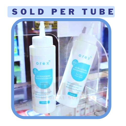 Orex - Ultrasound Transmission Gel (250ml) | Shopee Philippines