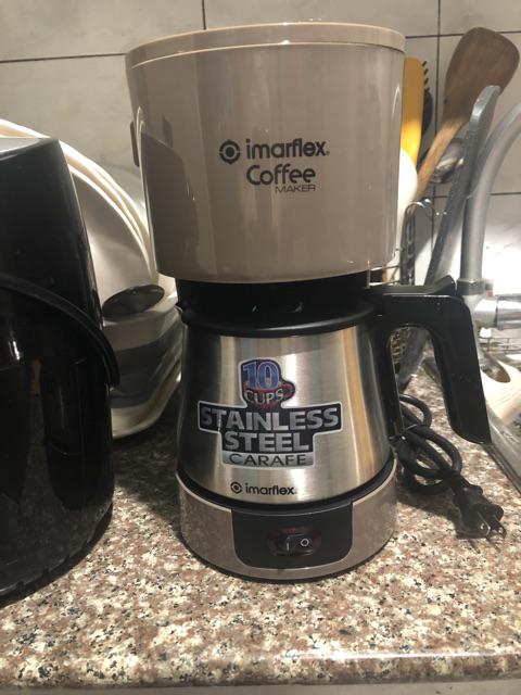 Imarflex Coffee Maker ICM-600S 10 Cups Beige | Shopee Philippines