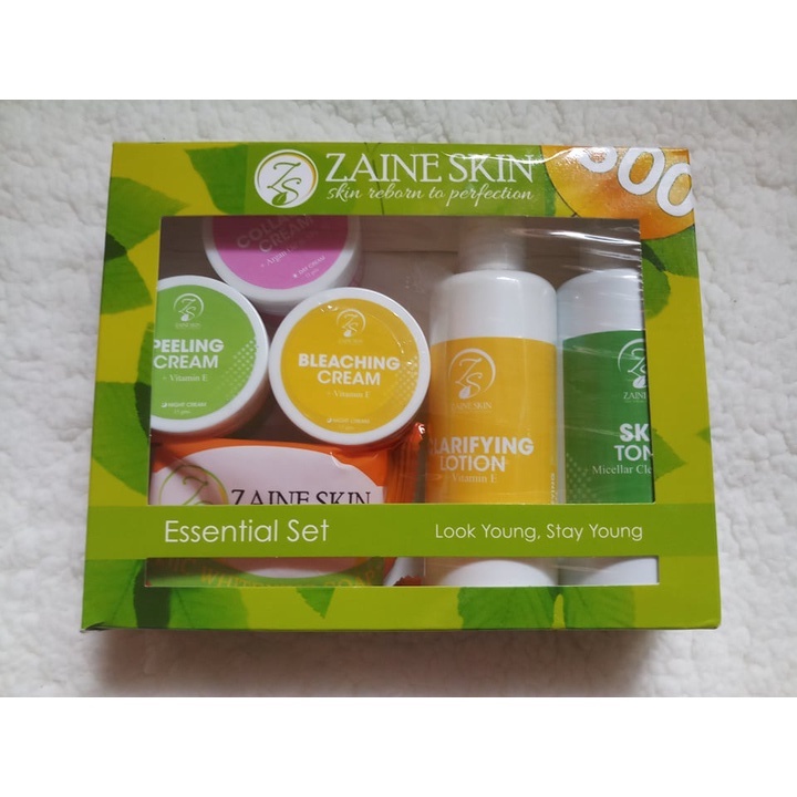 Zaine Skin Essential Set /Look Young Stay Young (Big Set ) | Shopee ...