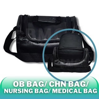 OB Bag Leather | Medical / Nursing Bag / CHN Bag ( Sling, Oval and ...