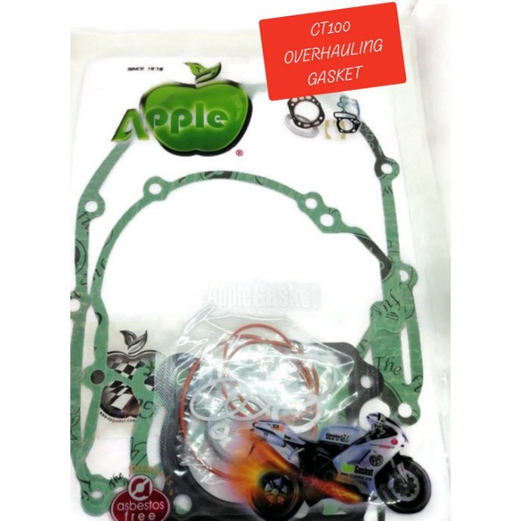 CT100 OVERHAULING GASKET (APPLE GASKET) | Shopee Philippines