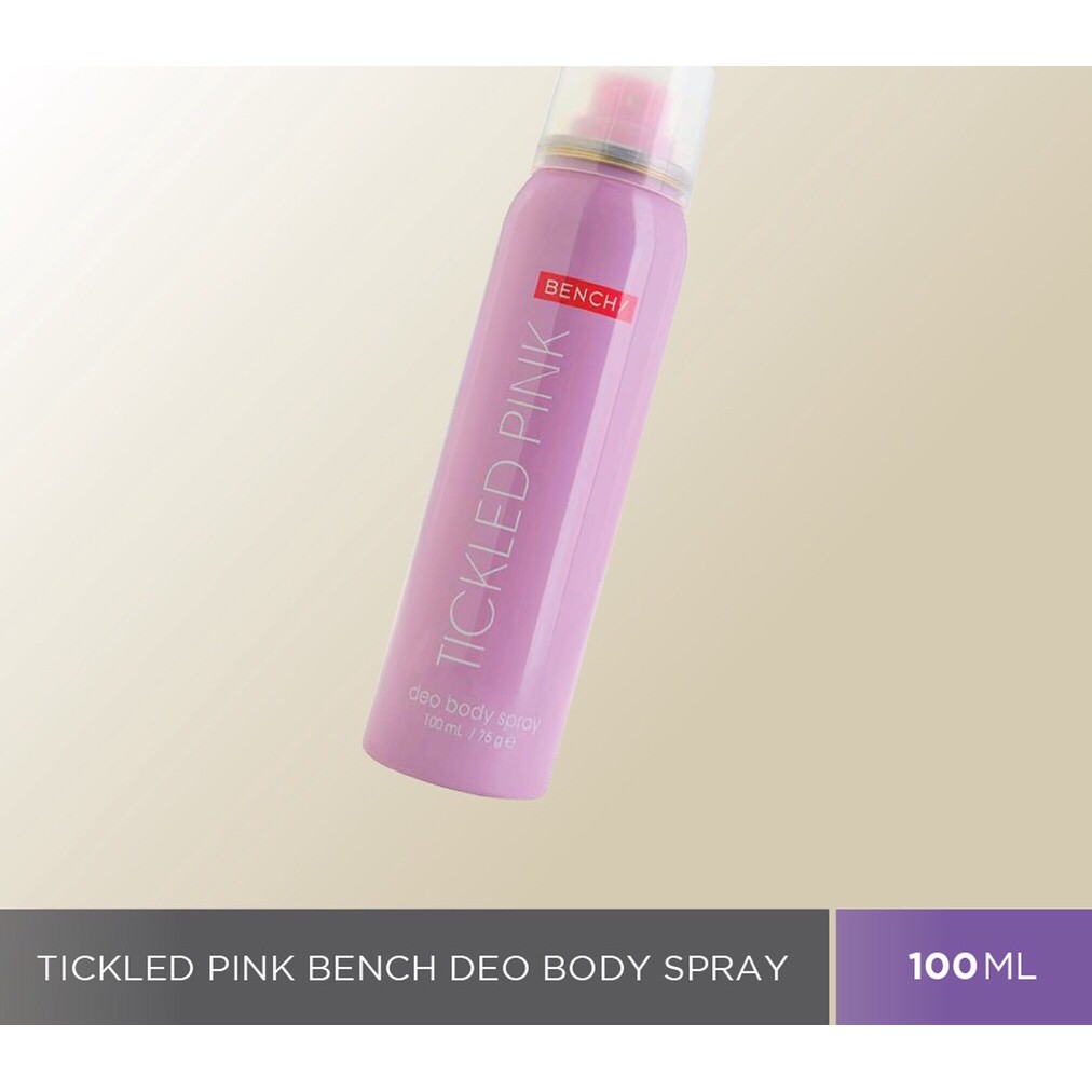 BENCH Tickled Pink Deo Body Spray | Shopee Philippines