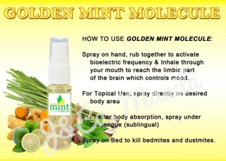 Golden Mint Molecule (The Breath Of Life) | Shopee Philippines