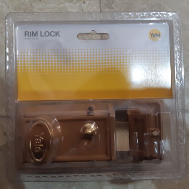 Yale Rim Night Latch Lock V78 GI Gold Lacquer Original Entrance Lock ...