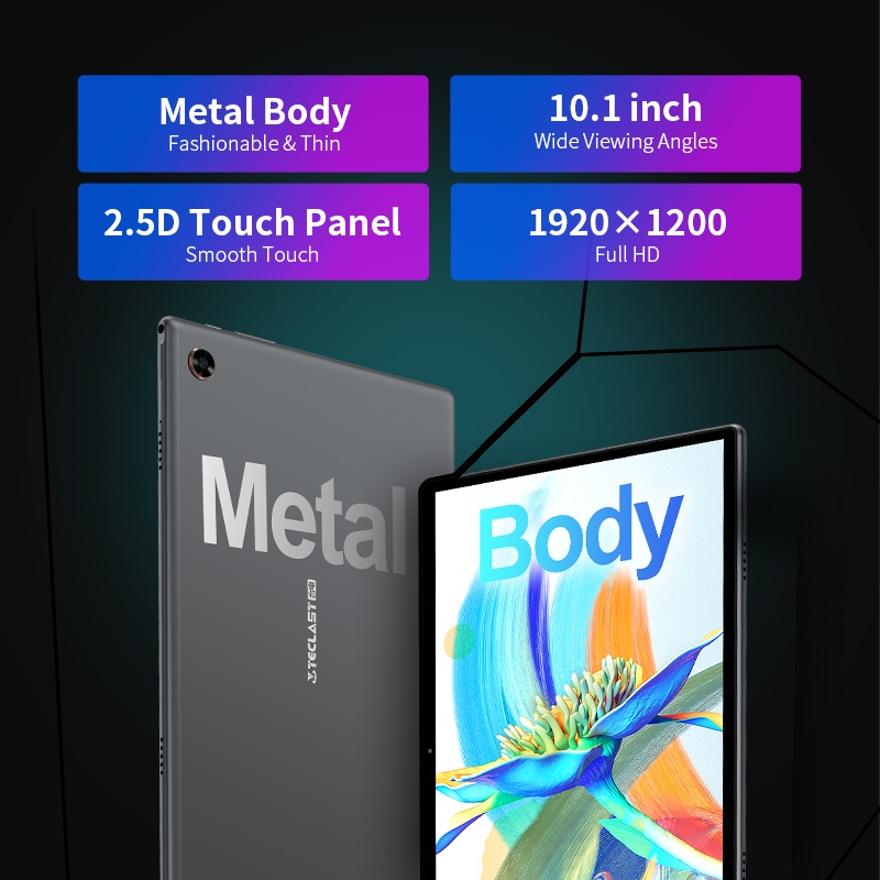 Teclast M40 Pro 10.1” 6GB RAM 128GB ROM Dual 4G VoLTE Call UNISOC Tiger ...