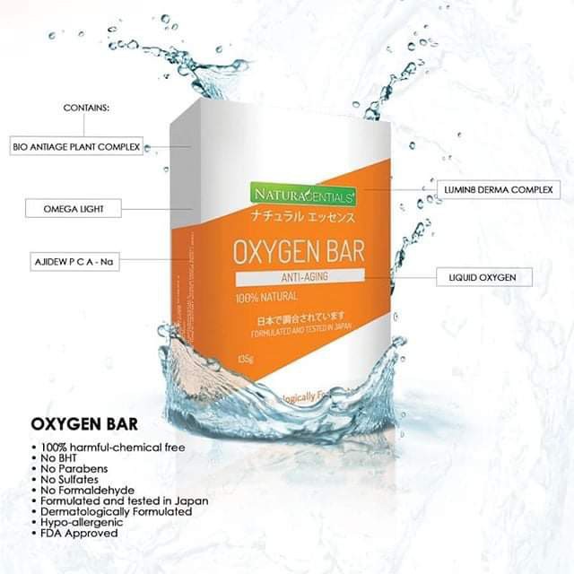 EC Oxygen Bar soap Anti Aging & Whitening 100% Original | Shopee ...