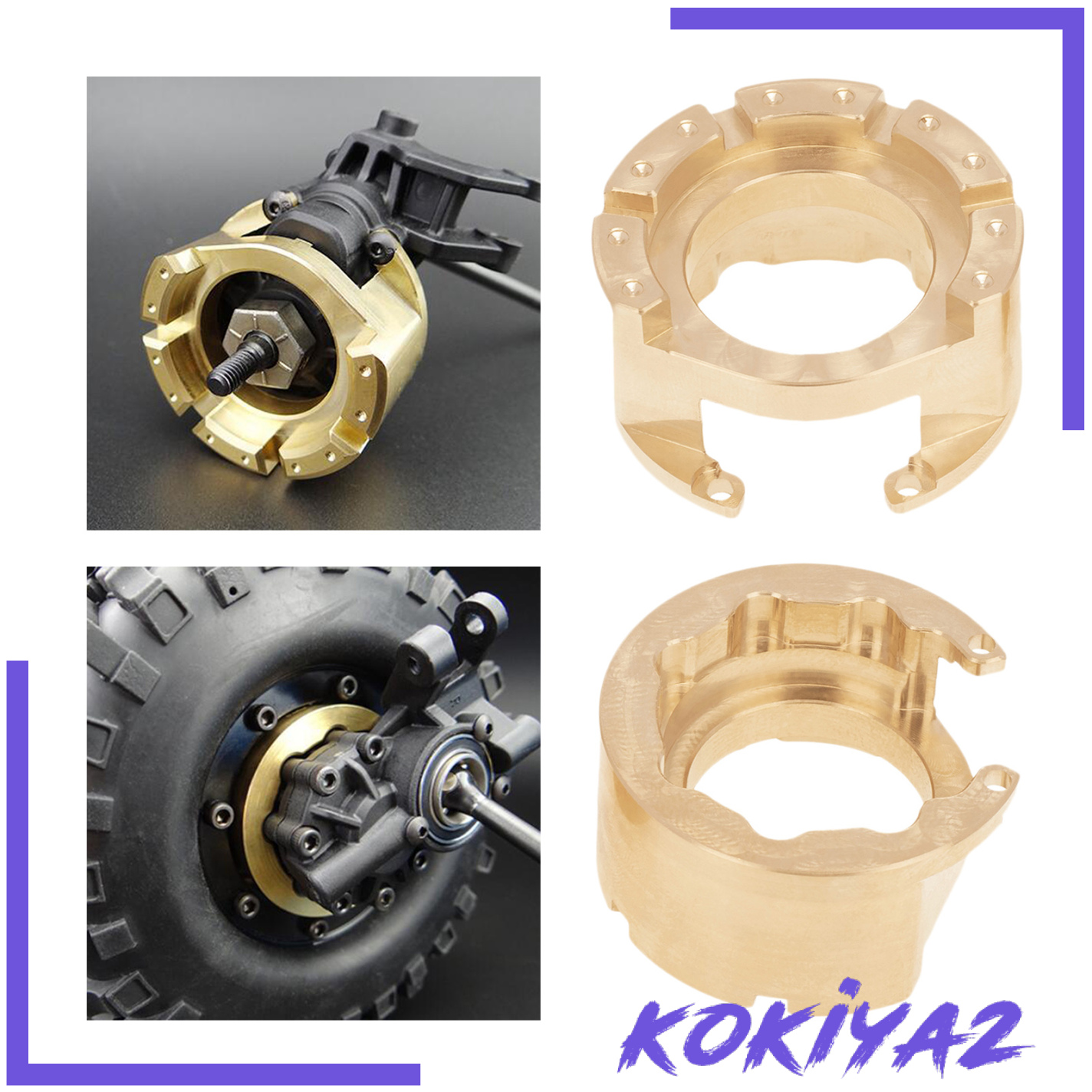 RC Brass Counterweight for 1/10 Scale TRX4 RC Hobby Car Modified ...