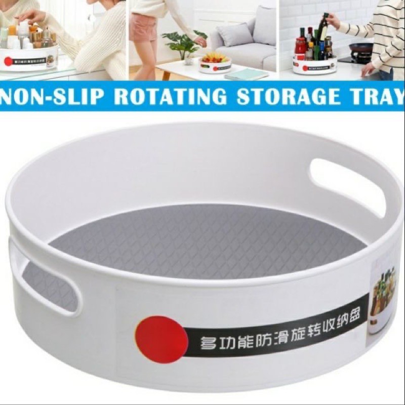 360 ROTATING ORGANIZER TRAY | Shopee Philippines