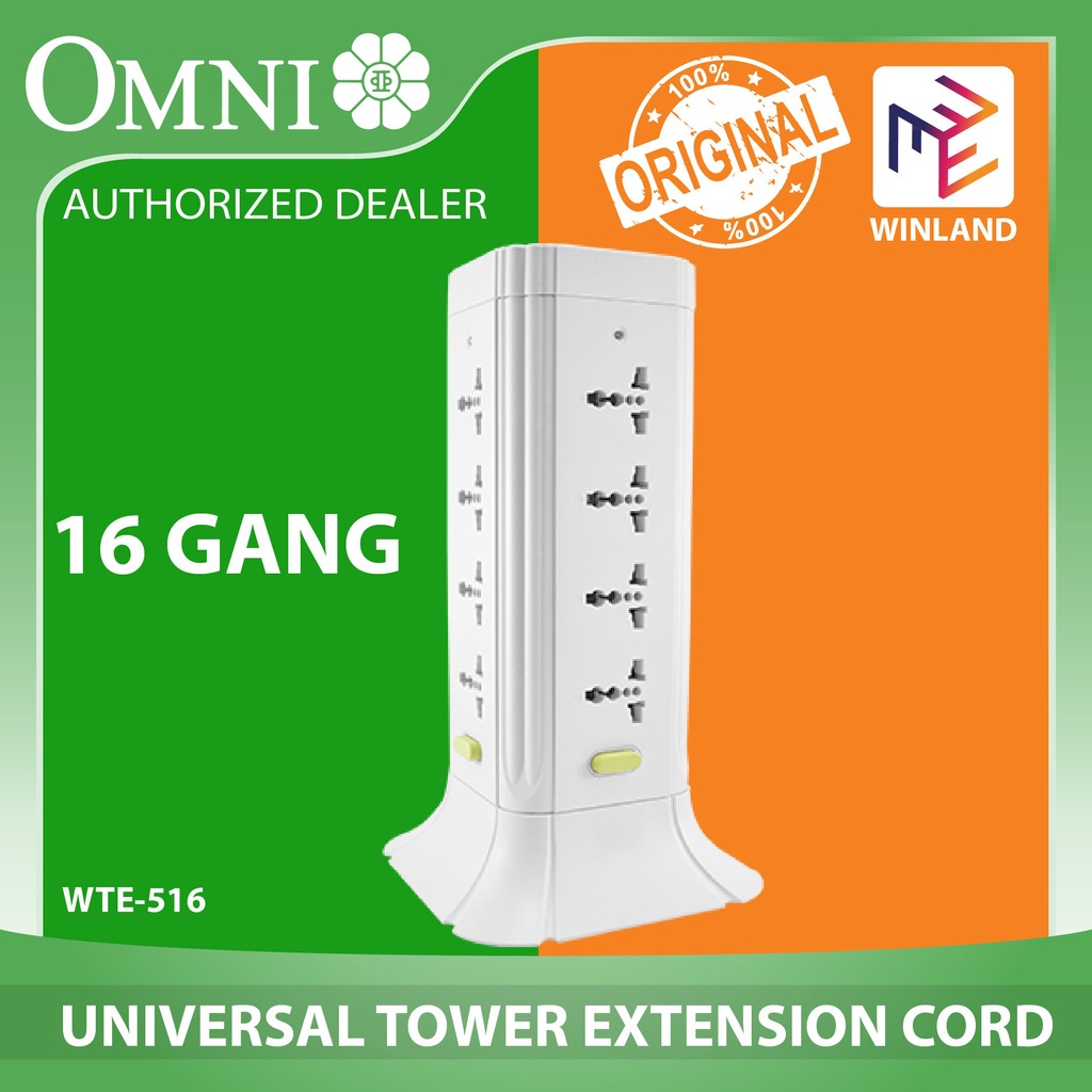 OMNI by Winland Universal Tower Extension Cable Cord 16 Gang with ... OMNI by Winland Universal Tower Extension Cable Cord 16 Gang with ...